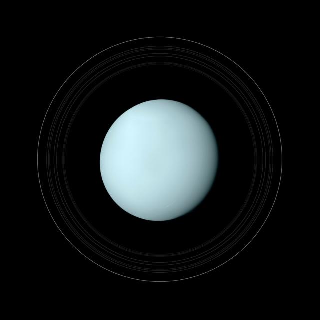 Uranus Surface Texture
